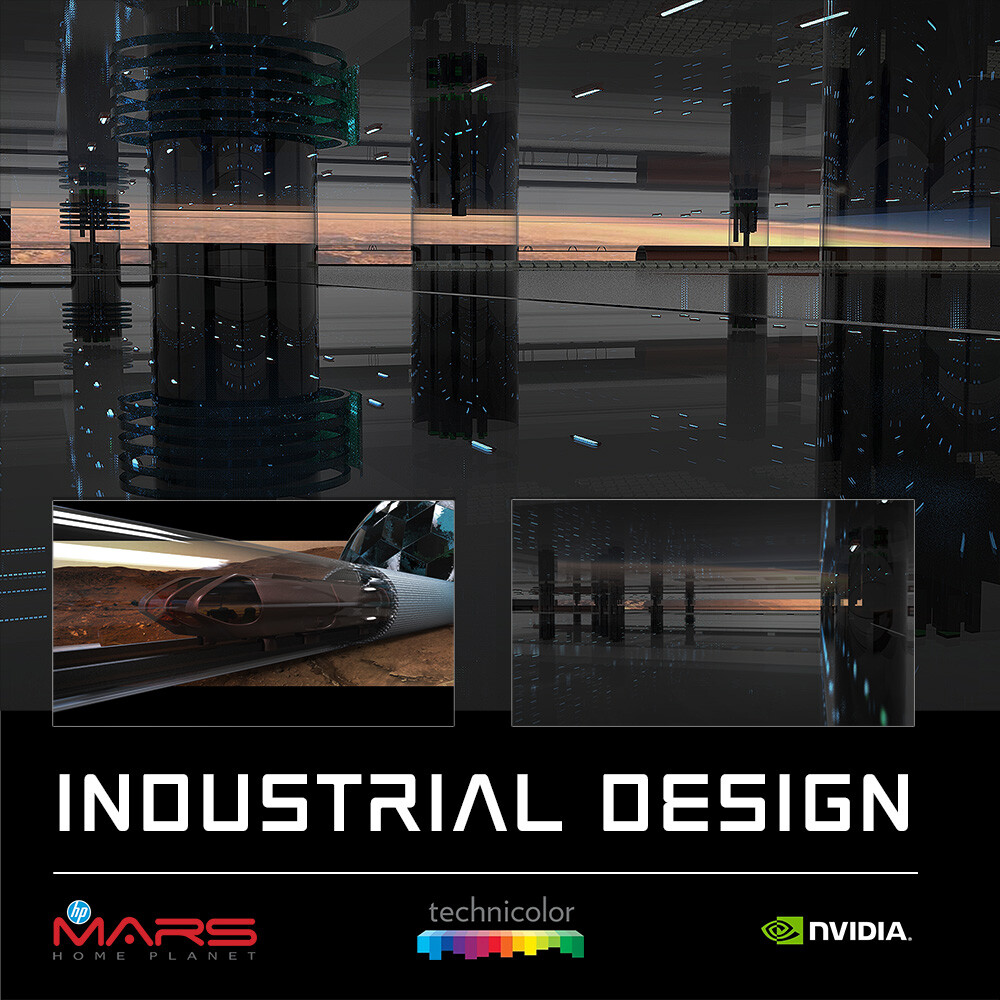 Igor Lebedev - Design of the transportation system and stations for HP Mars Home Planet at ...