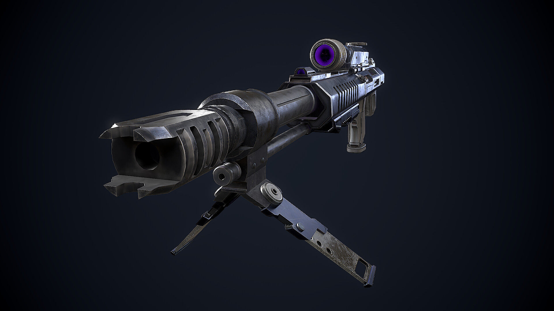 ArtStation - Black Widow Sniper Rifle from Mass Effect