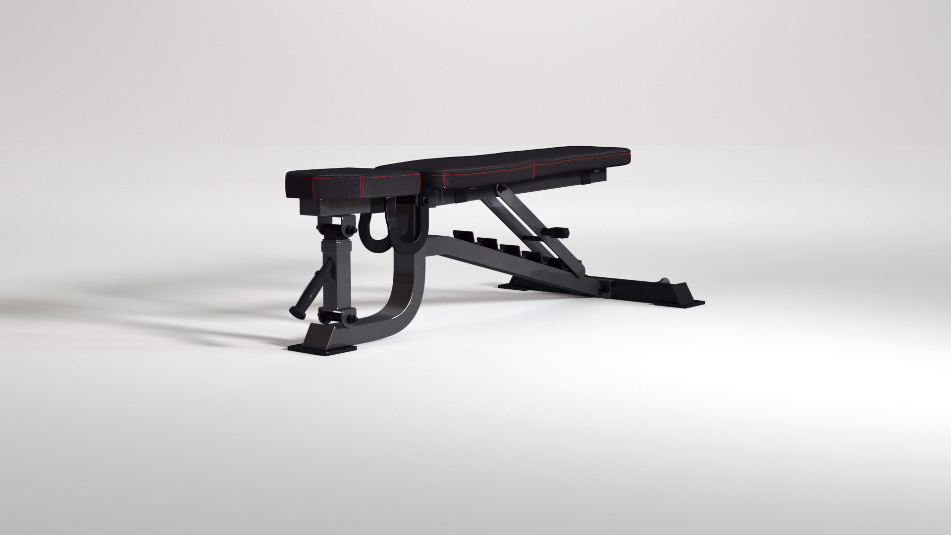 ArtStation - Weight bench render