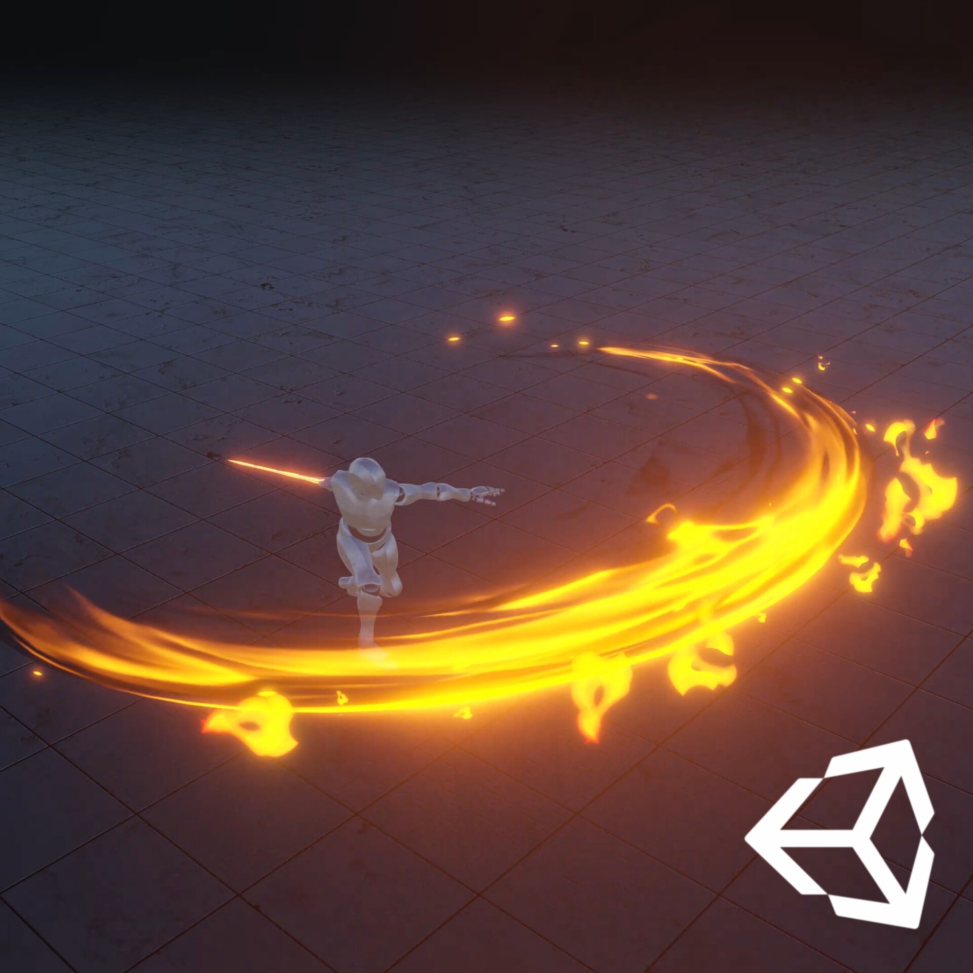 ArtStation - Fire Warrior Attack VFX