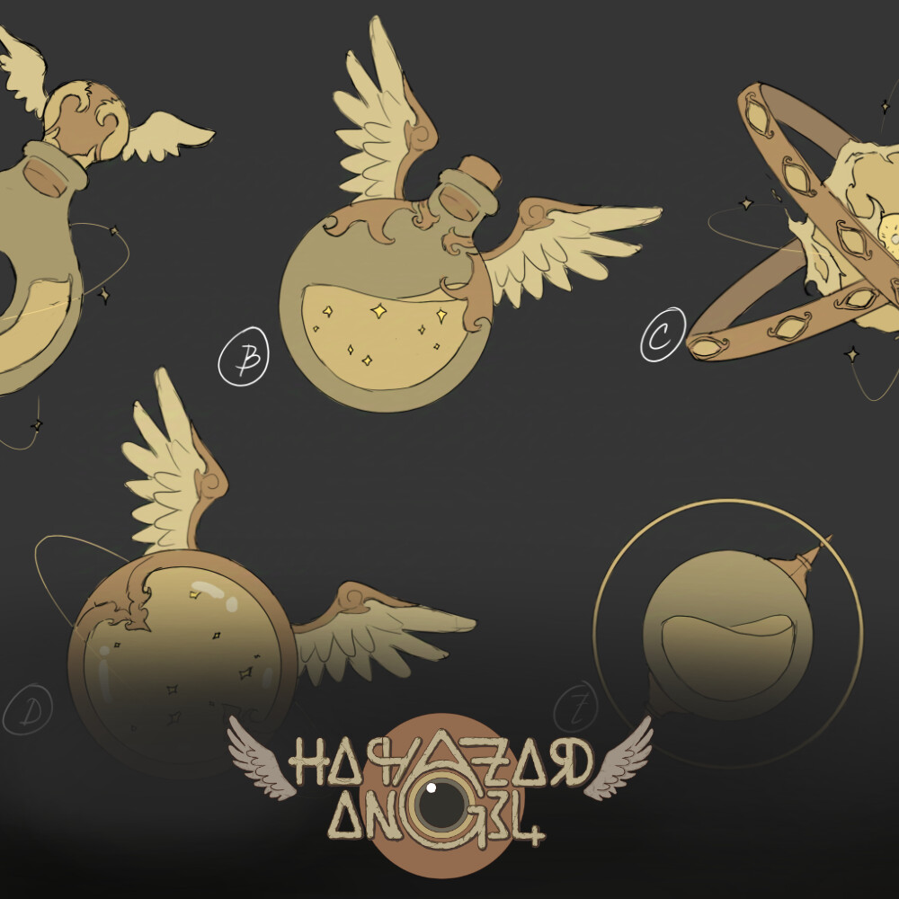 ArtStation - Haphazard Angel Art Assets 2
