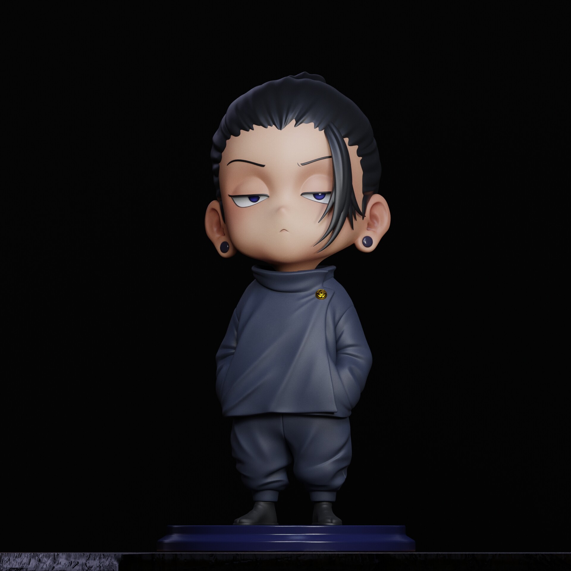 ArtStation - Suguru Geto Chibi ver