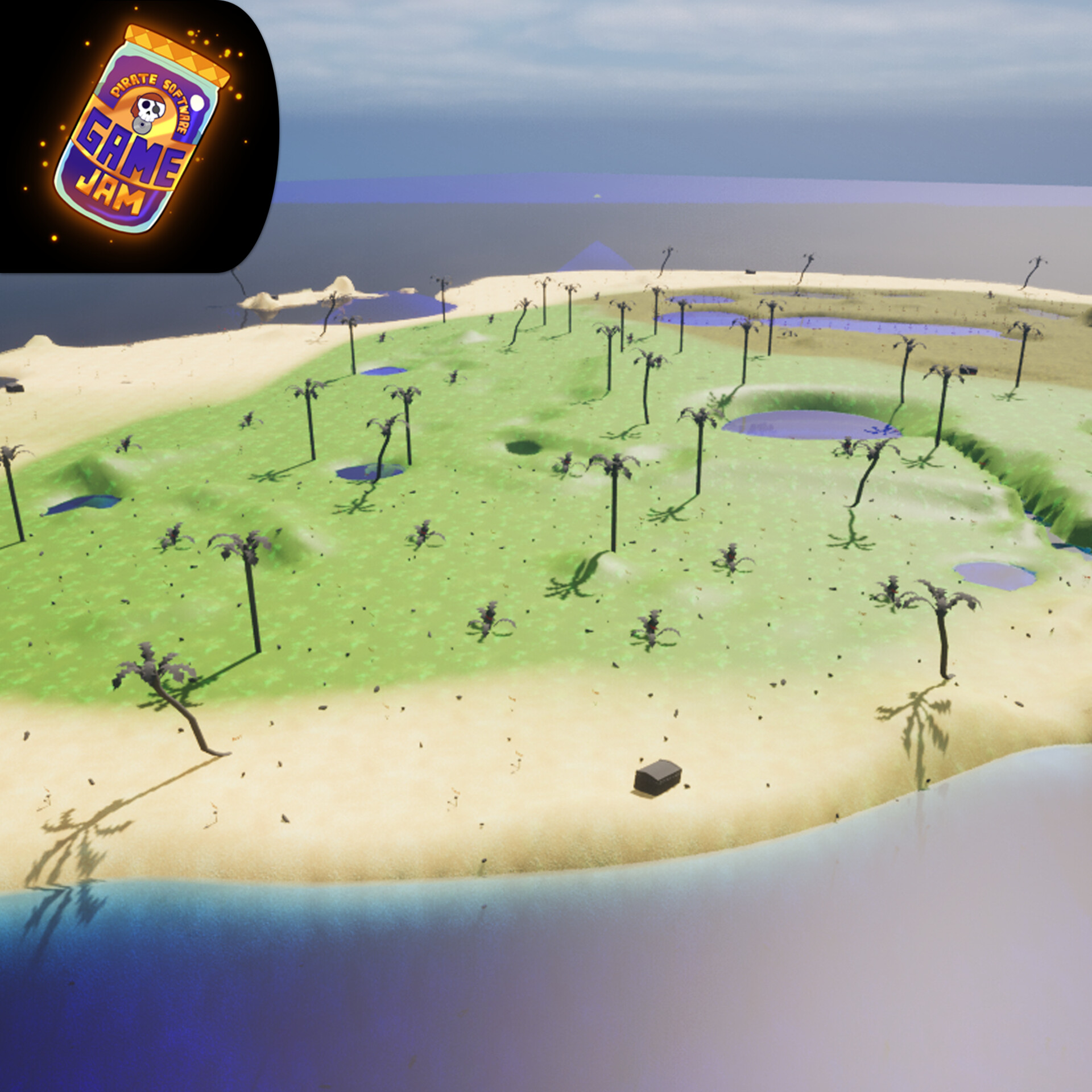 ArtStation - My Pirate Software Game Jam participation