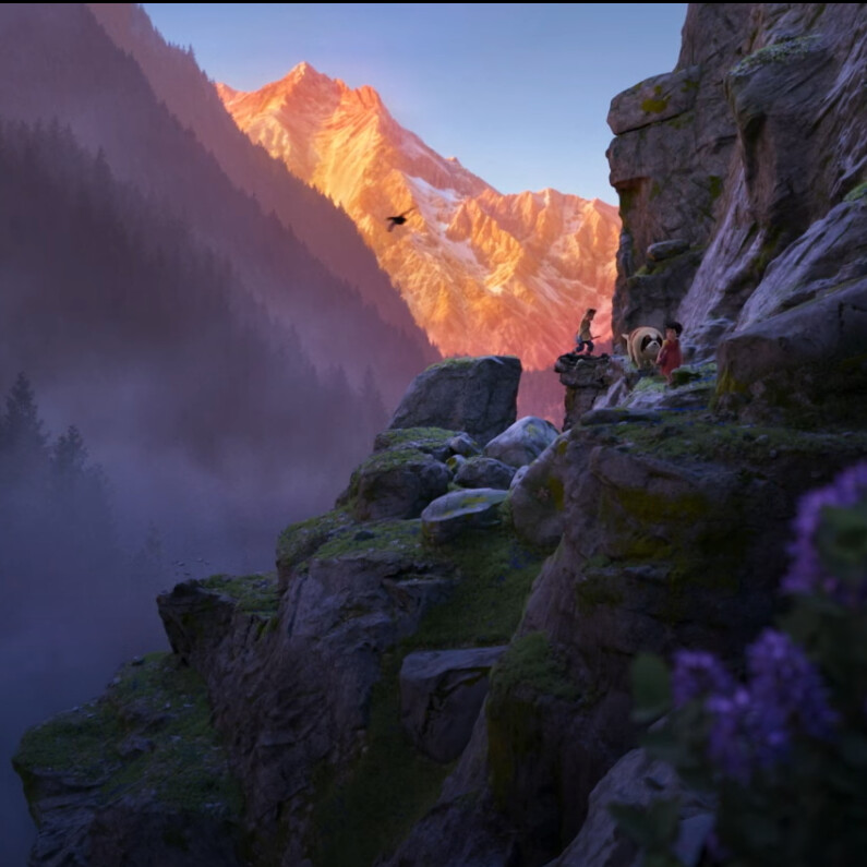 ArtStation - Heidi - Rescue of the Lynx (2025) - Set Model Supervision