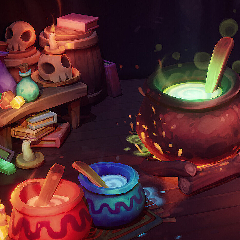 ArtStation - Potion Shop