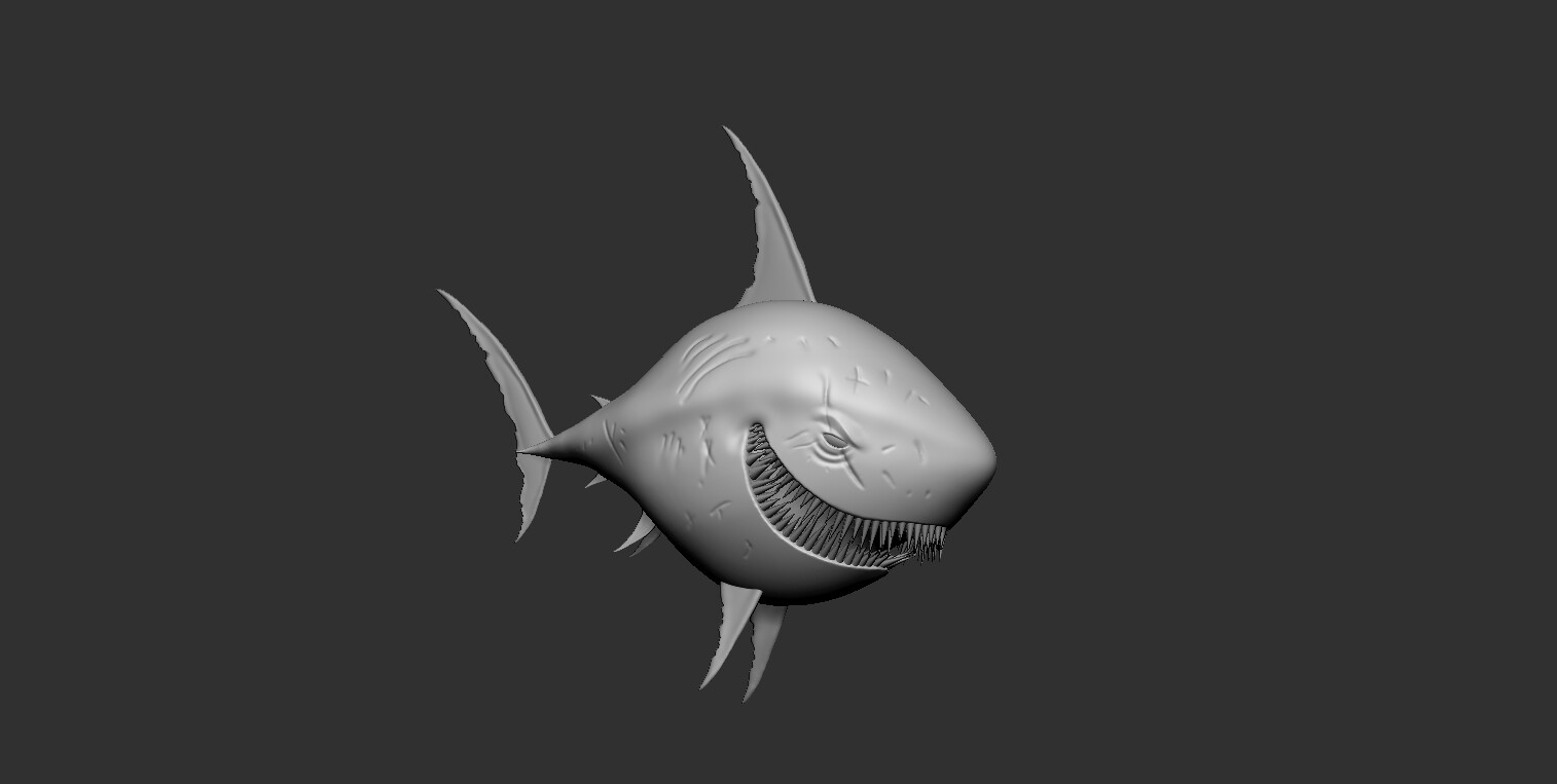 ArtStation - Shark Modeling
