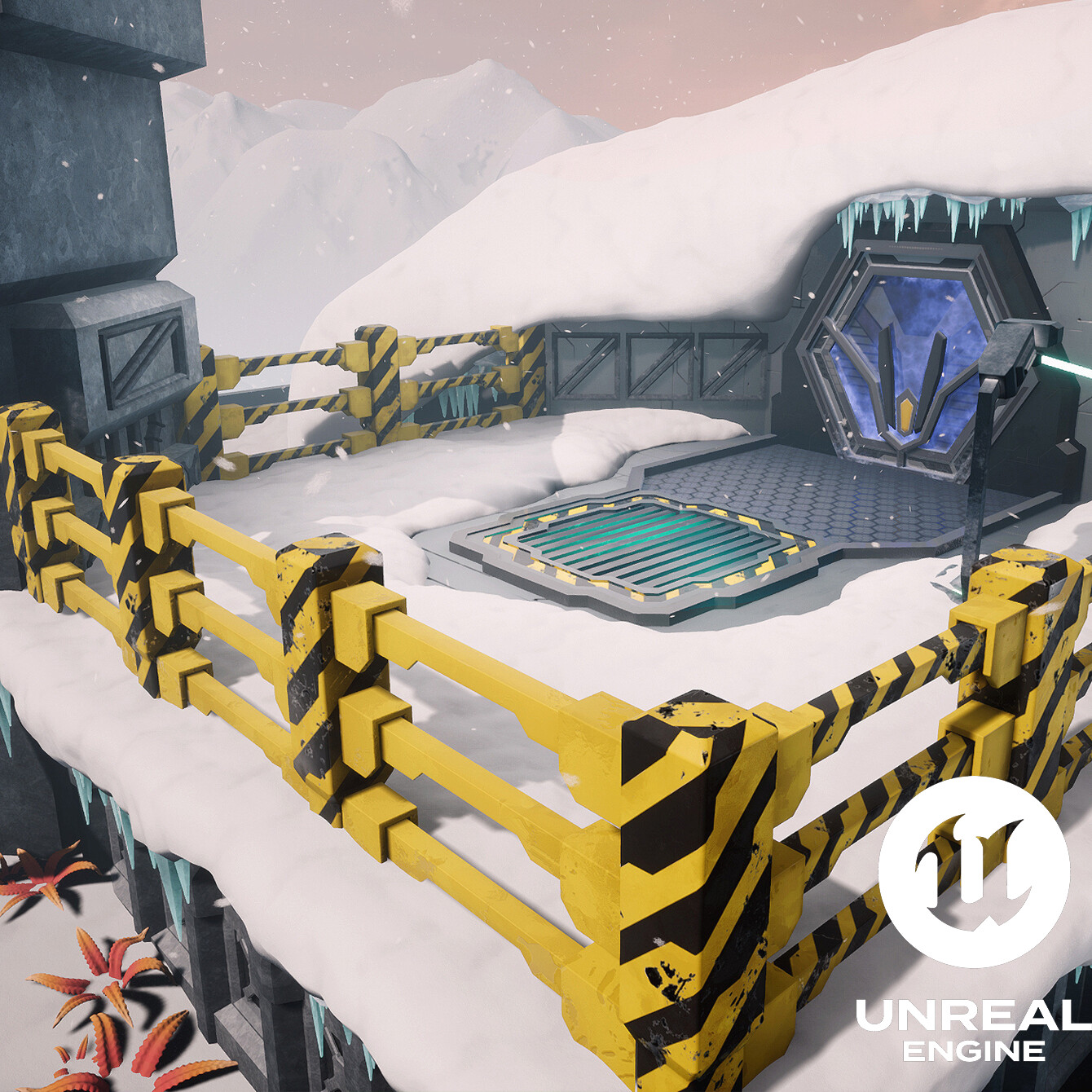 ArtStation - Excelcion Mining Facility