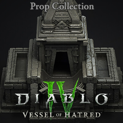 ArtStation - Diablo IV: Vessel of Hatred - Prop Collection 2