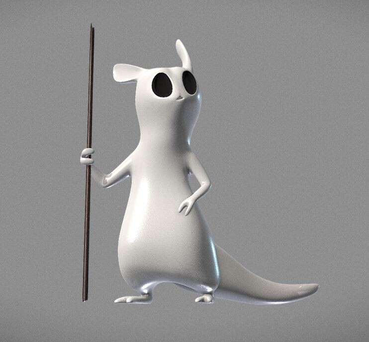 ArtStation - Slugcat from Rain World