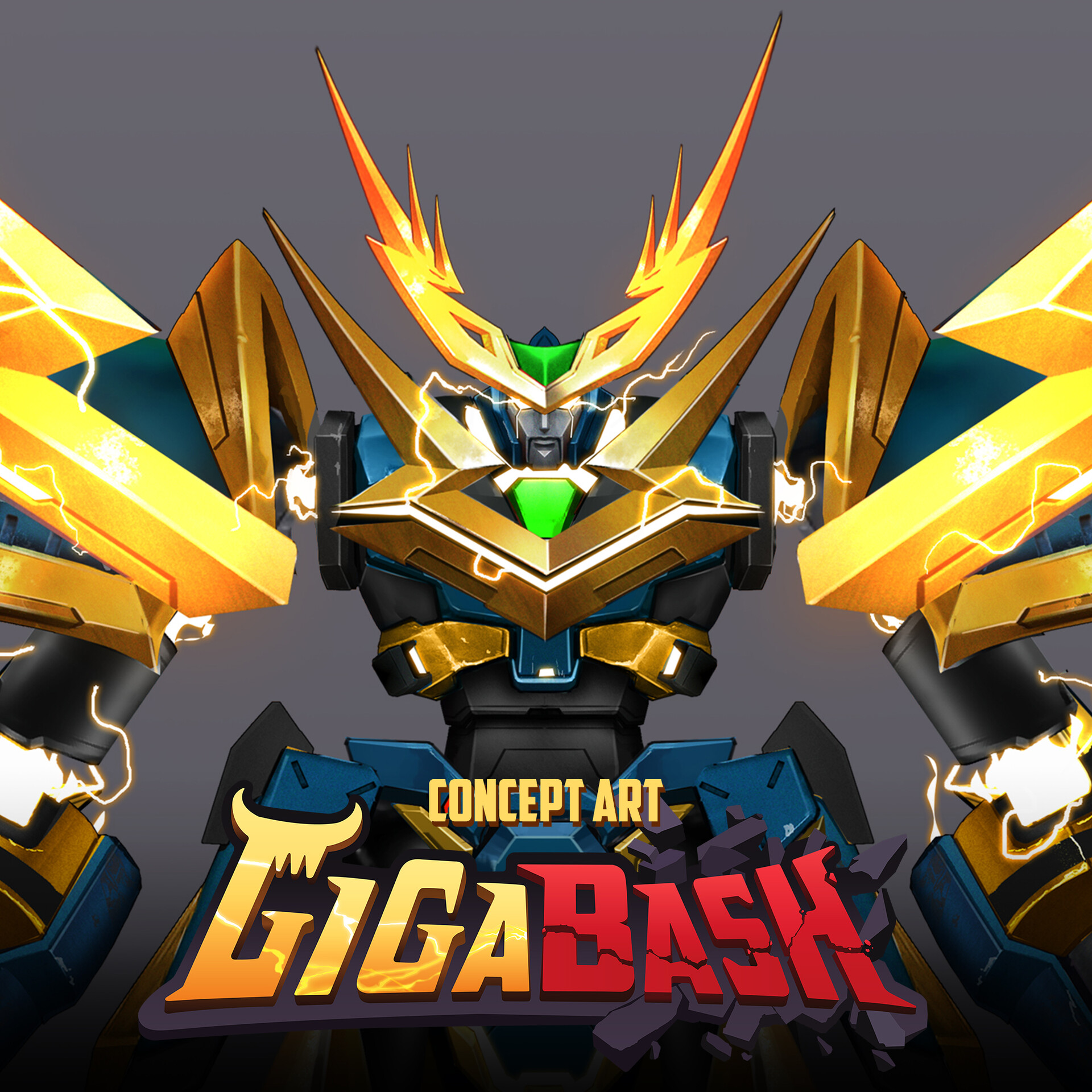 ArtStation - GigaBash: Characters Concept Art - Thundatross