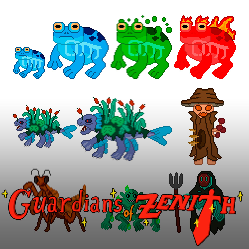 ArtStation - Enemy Sprites