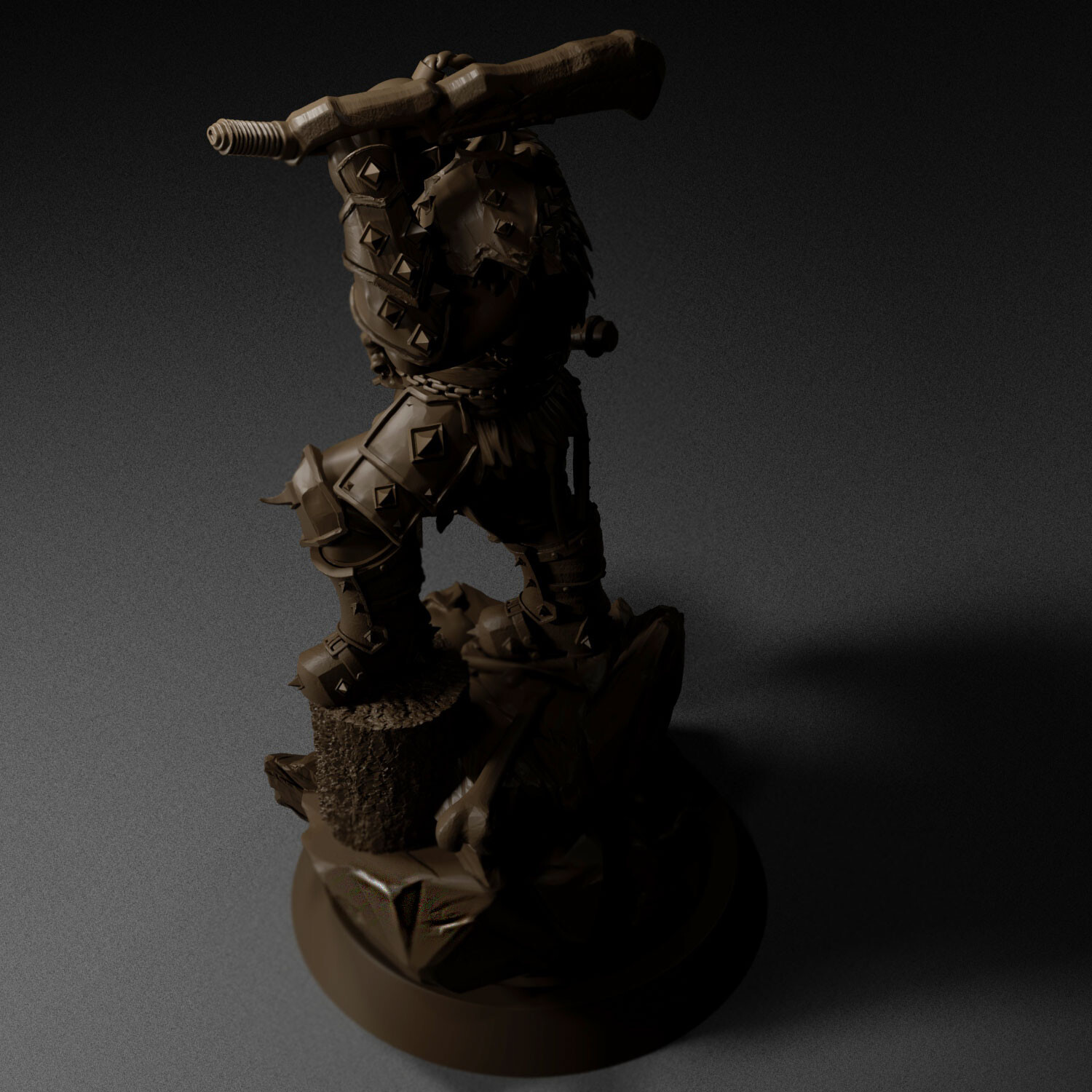 ArtStation - orc miniature