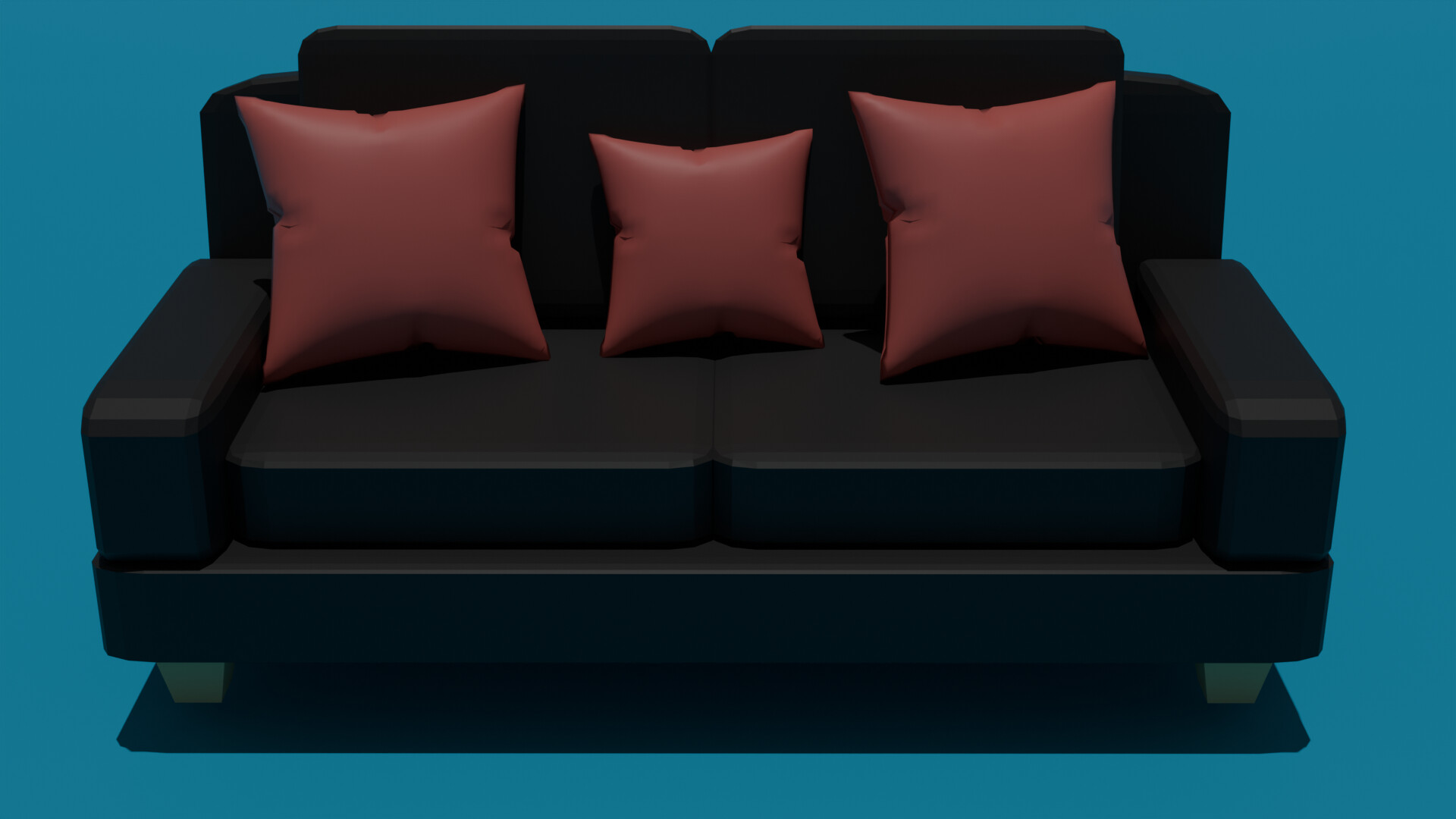 ArtStation - Stylised Couch