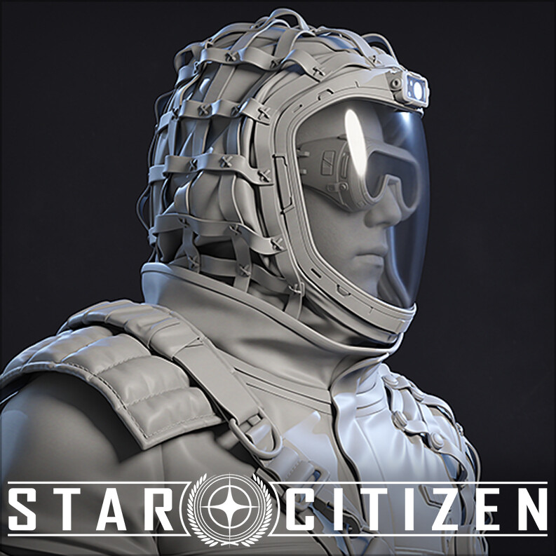 ArtStation - Hazard Suit high-poly