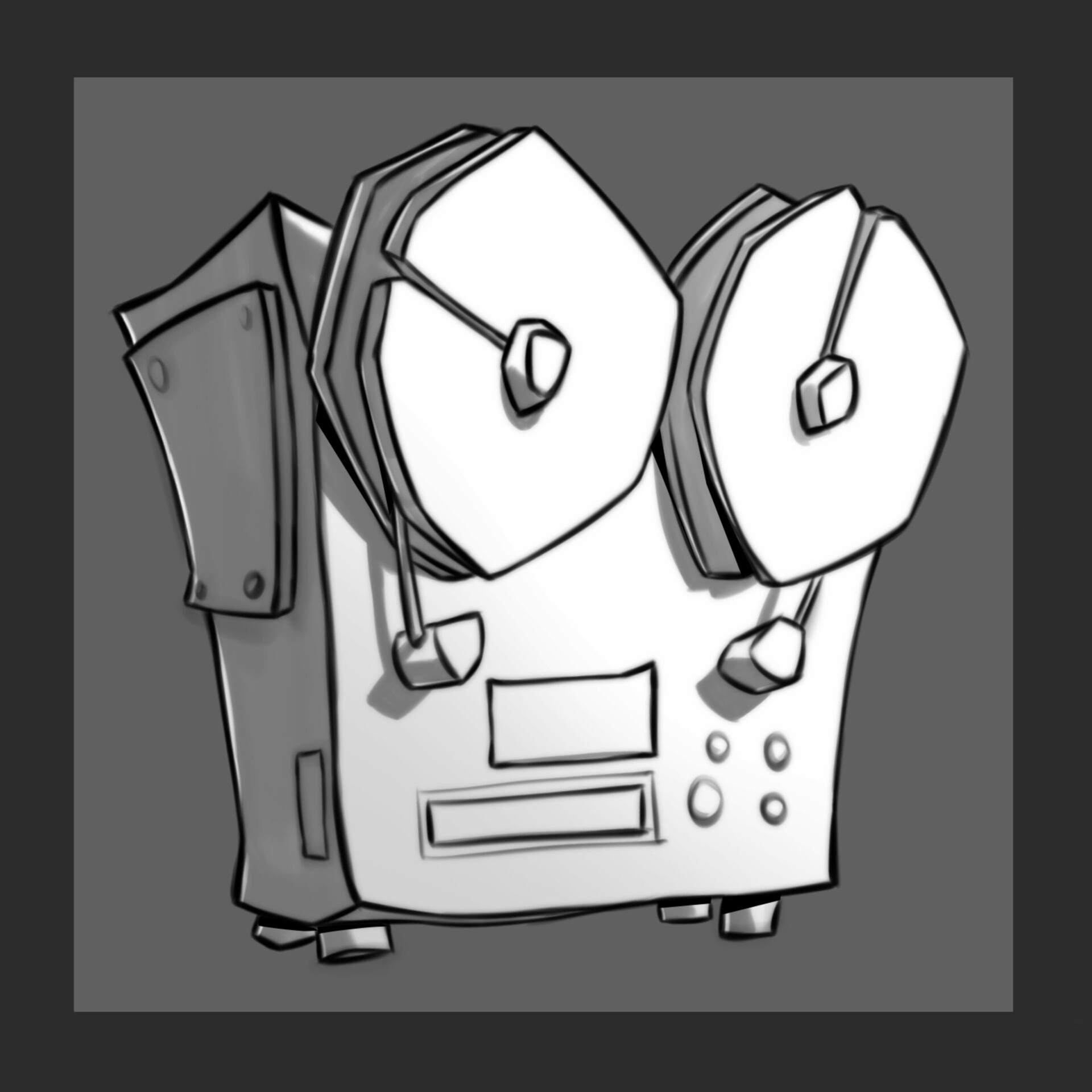 ArtStation - 2D Prop Design Explorations