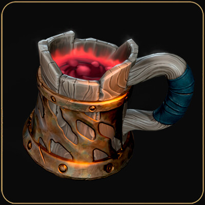 ArtStation - Stylized Mug (Game Ready)