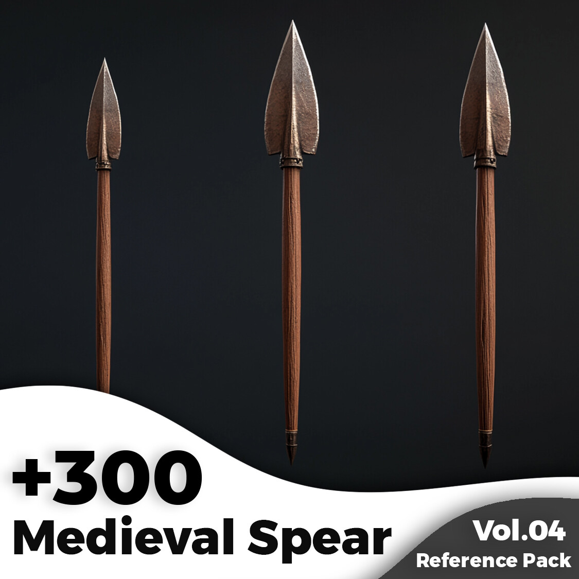ArtStation - +300 Medieval Spear Reference Images(4k)