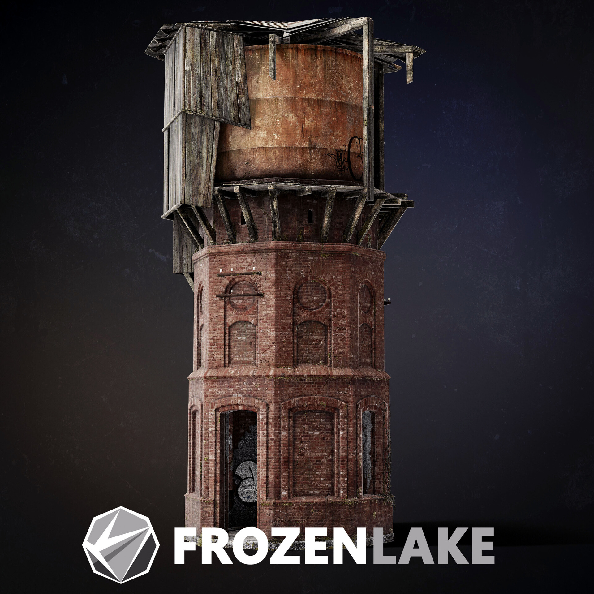 ArtStation - Water tower