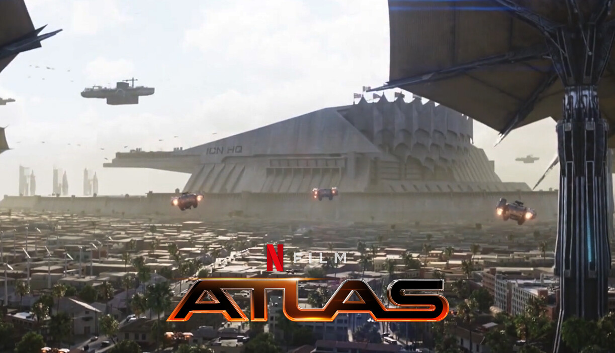 ArtStation - ATLAS- DTLA 1 Cg City