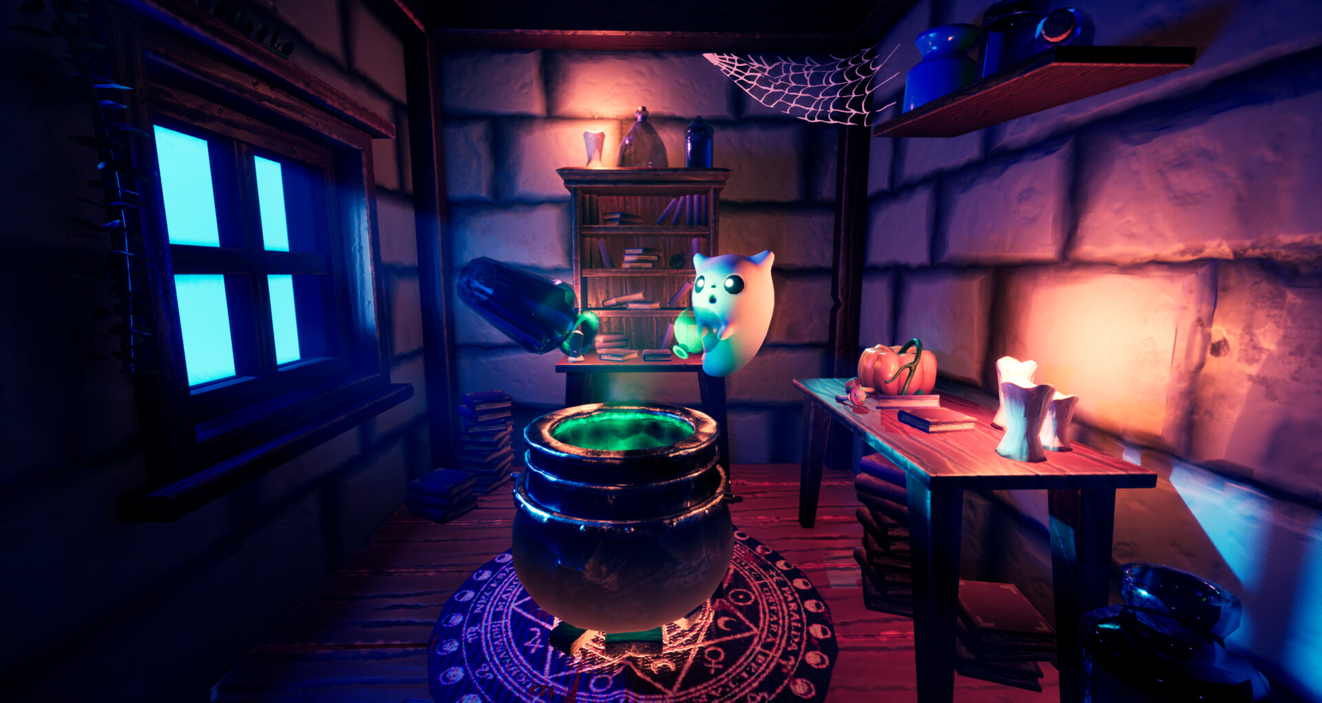 ArtStation - Ghost Room (Game ready assets)