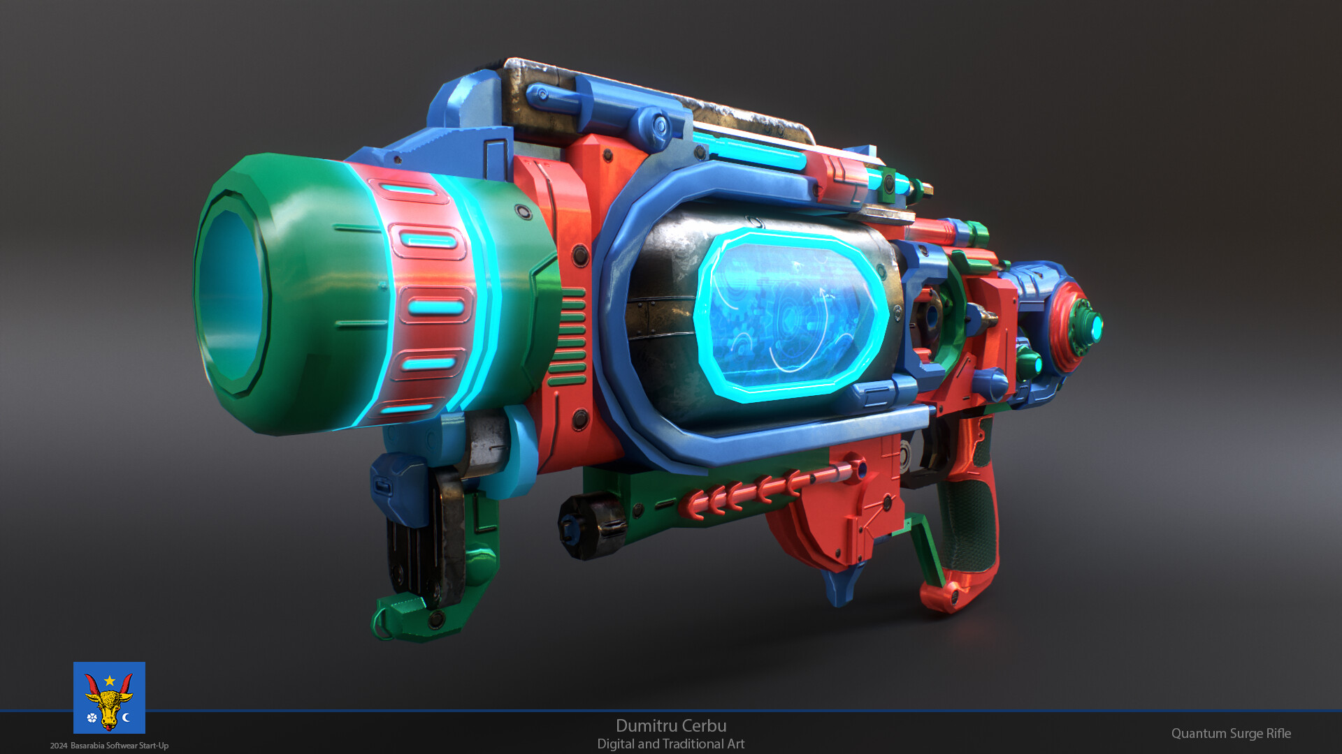 ArtStation - Quantum Surge Rifle