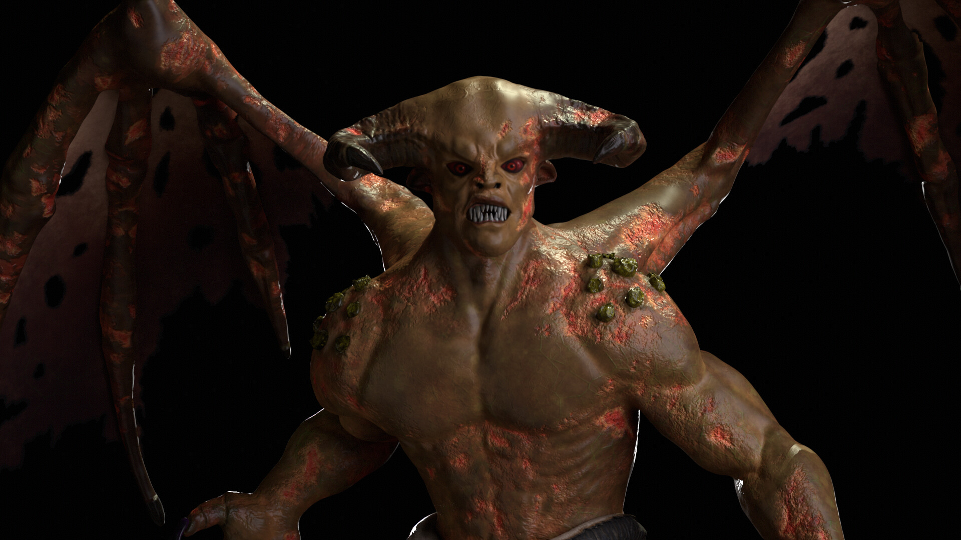 ArtStation - Demon Gargoyle