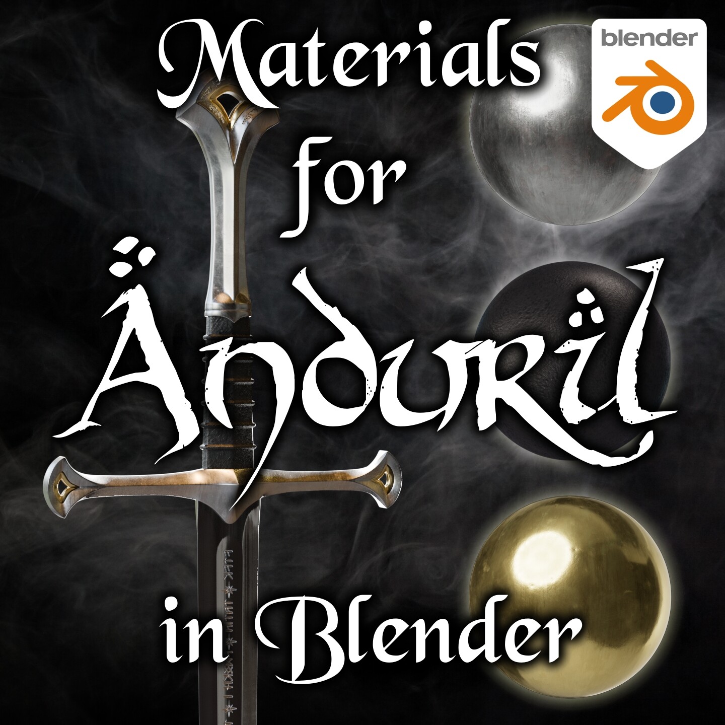 ArtOfKarlB - Tutorial: Create Materials for Anduril in Blender 4.2