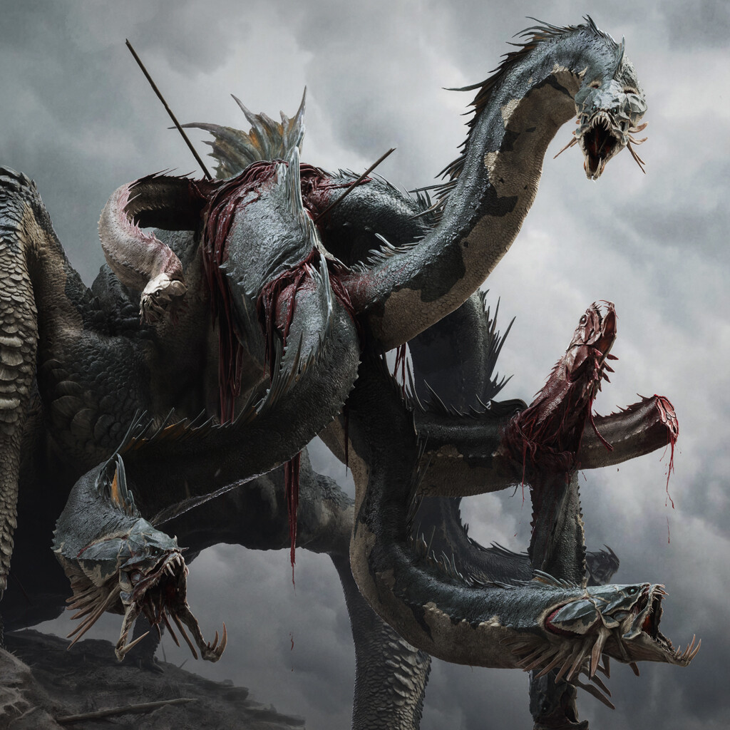 ArtStation - Lernaean Hydra