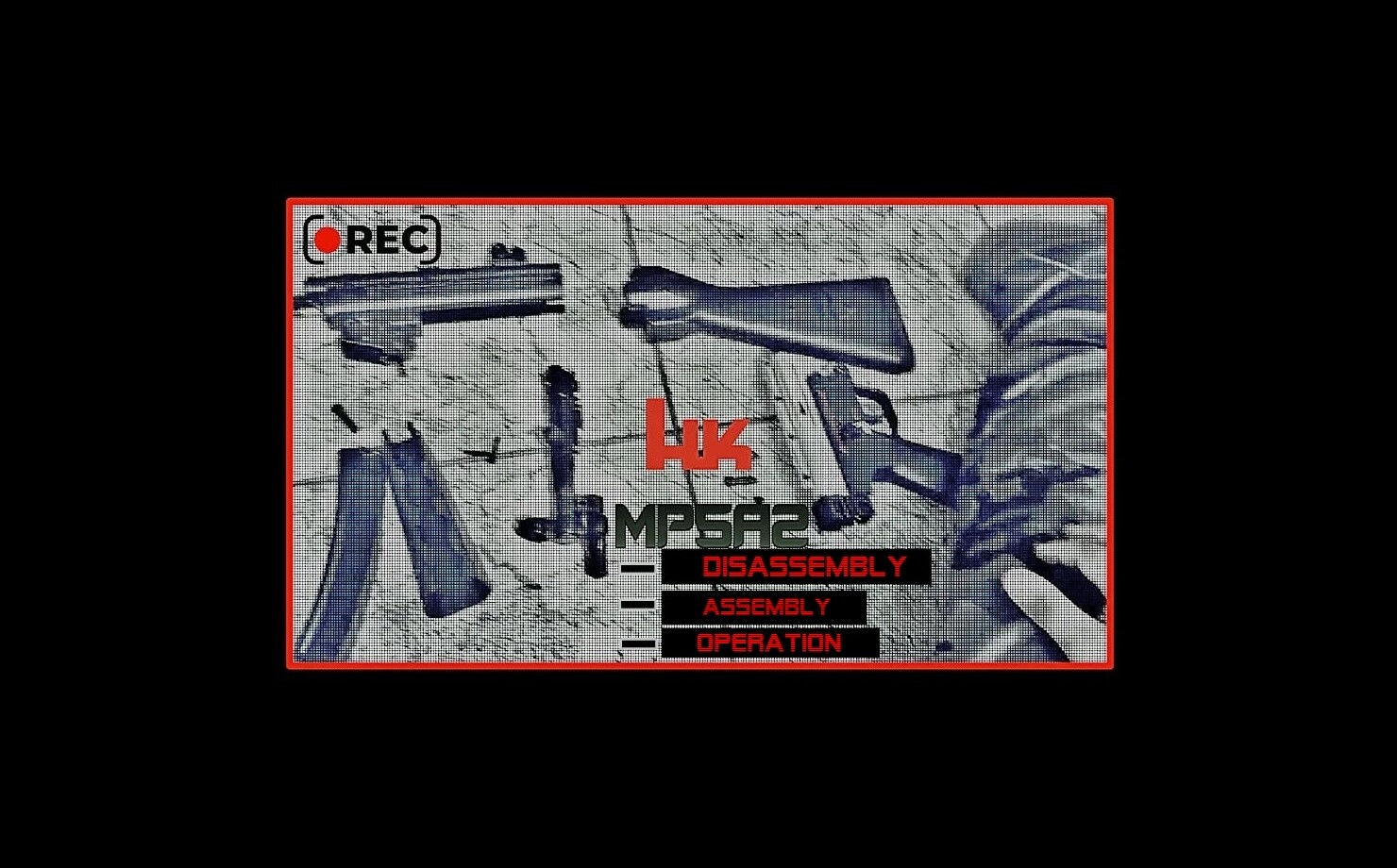 ArtStation - [H&K MP5A2] | "Disassembly - Assembly - Operation" • 1st POV