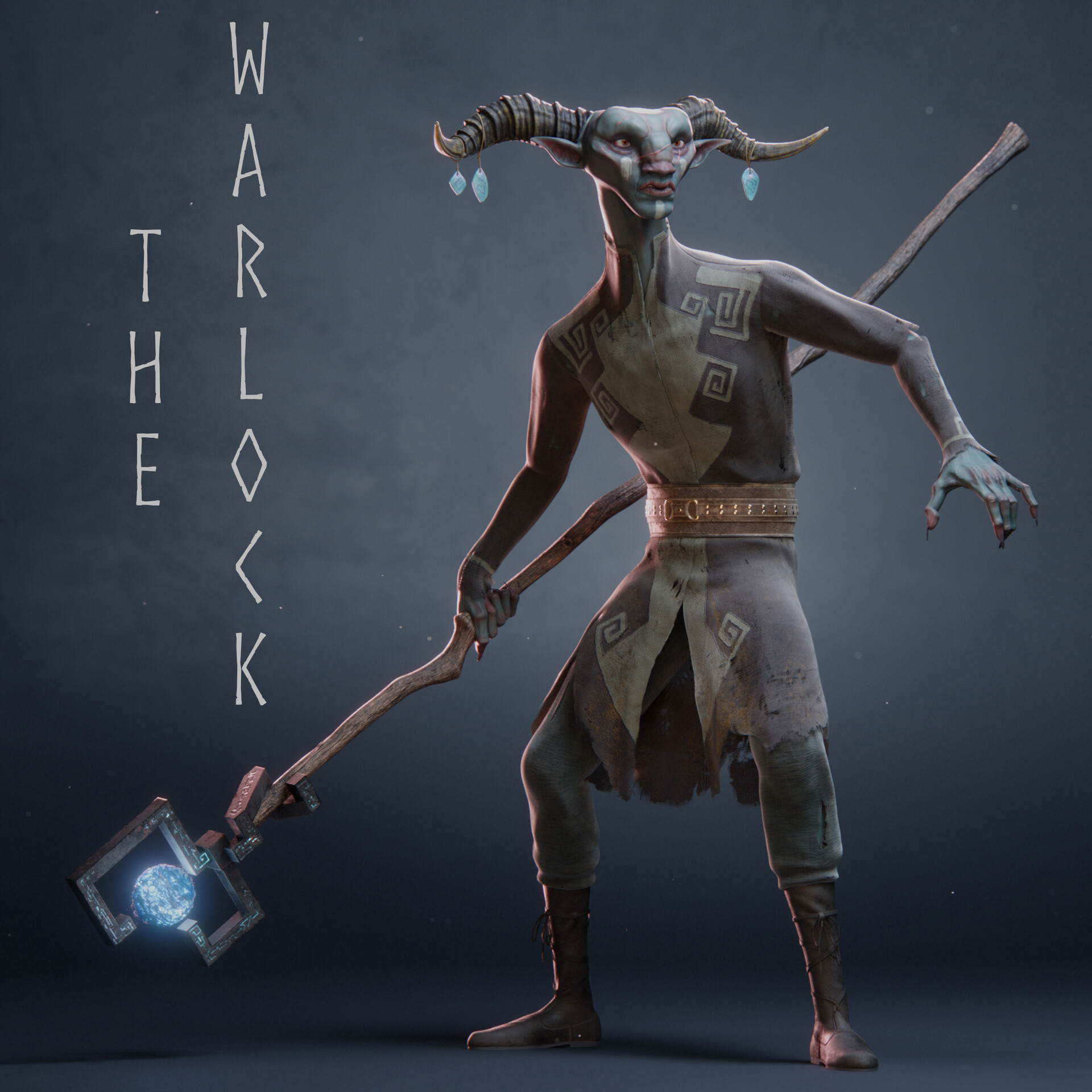 ArtStation - THE WARLOCK - Rath - Fan Art