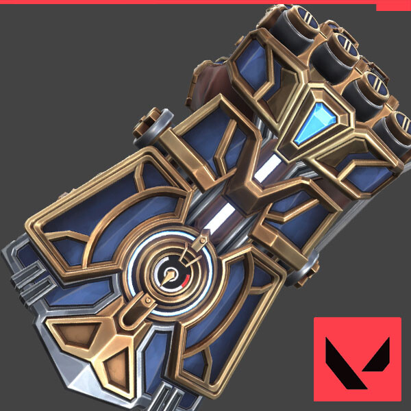 ArtStation - Valorant Arcane Gauntlets 3D Work