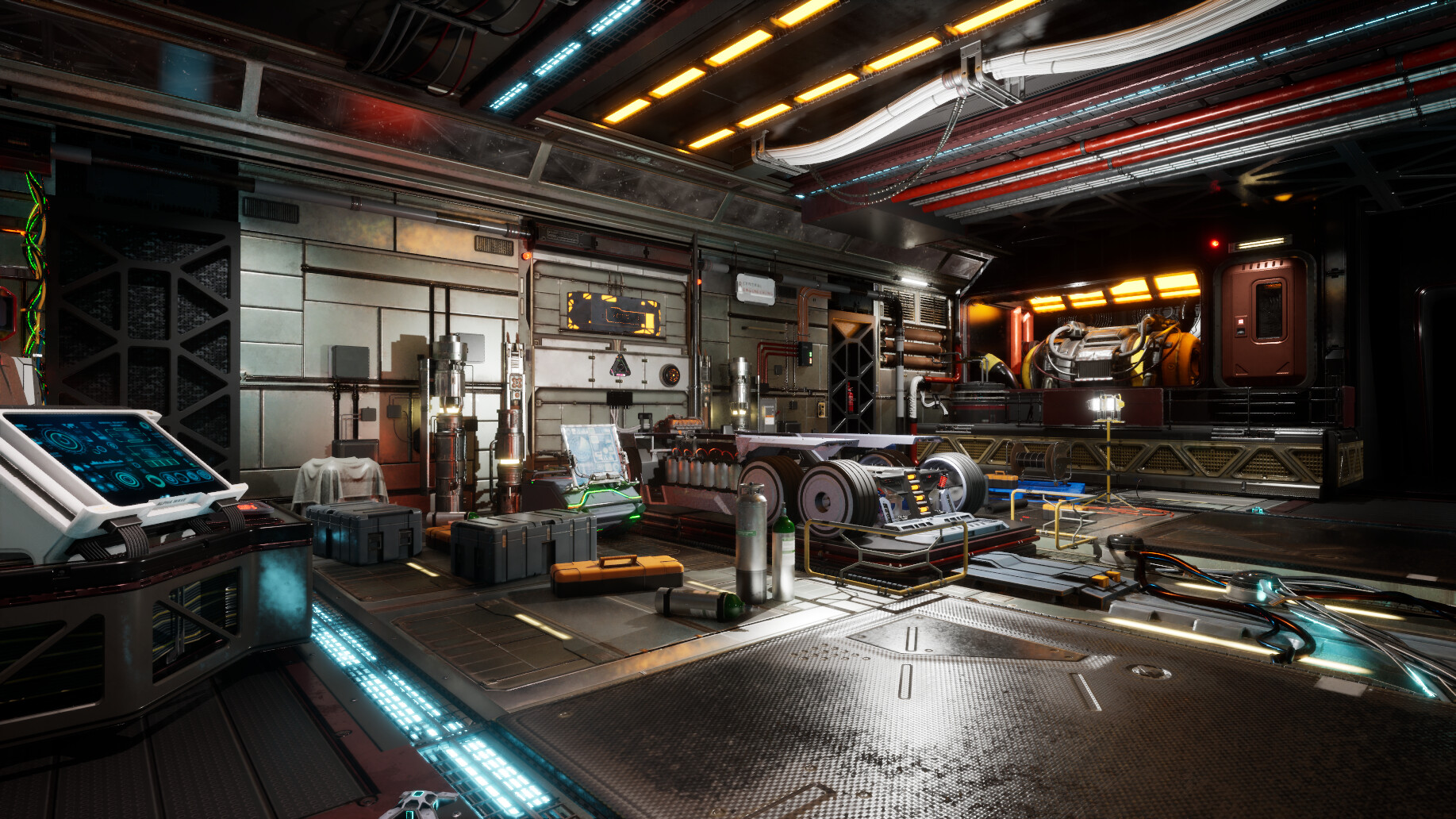 ArtStation - Engineering Bay - Earth, 2070