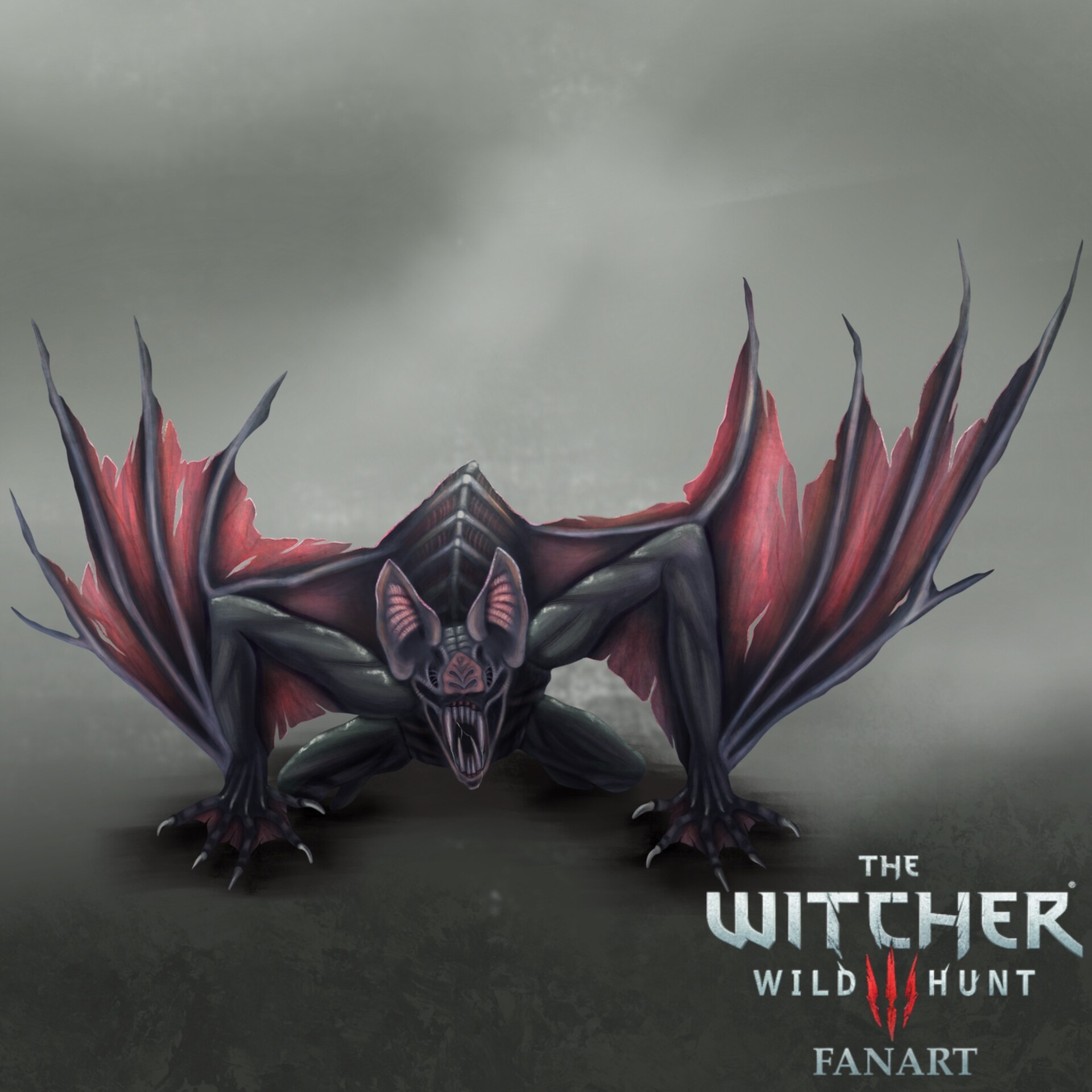 ArtStation - Vampire concept for The Witcher Three