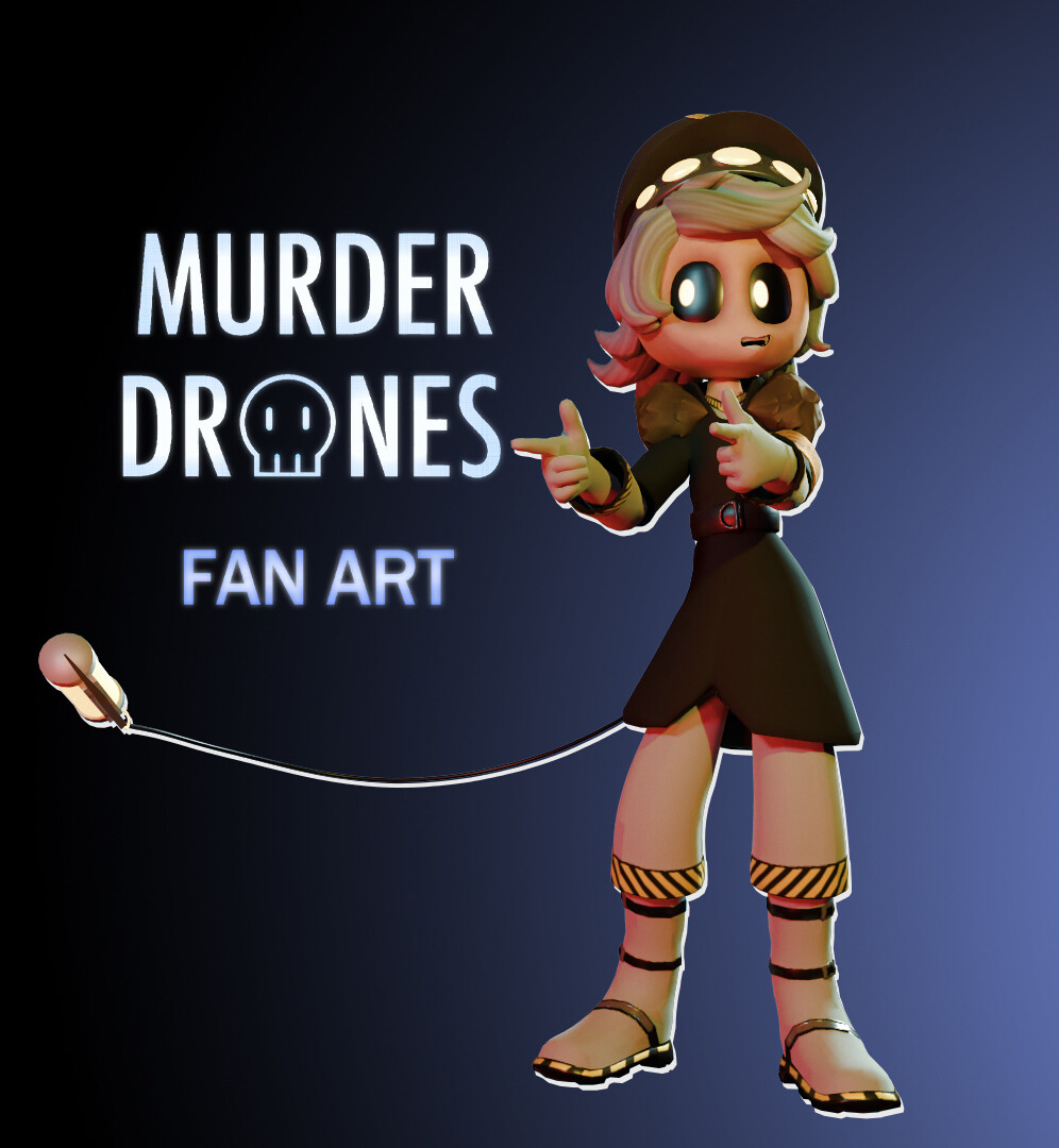 ArtStation - Murder Drones fan art | N Human