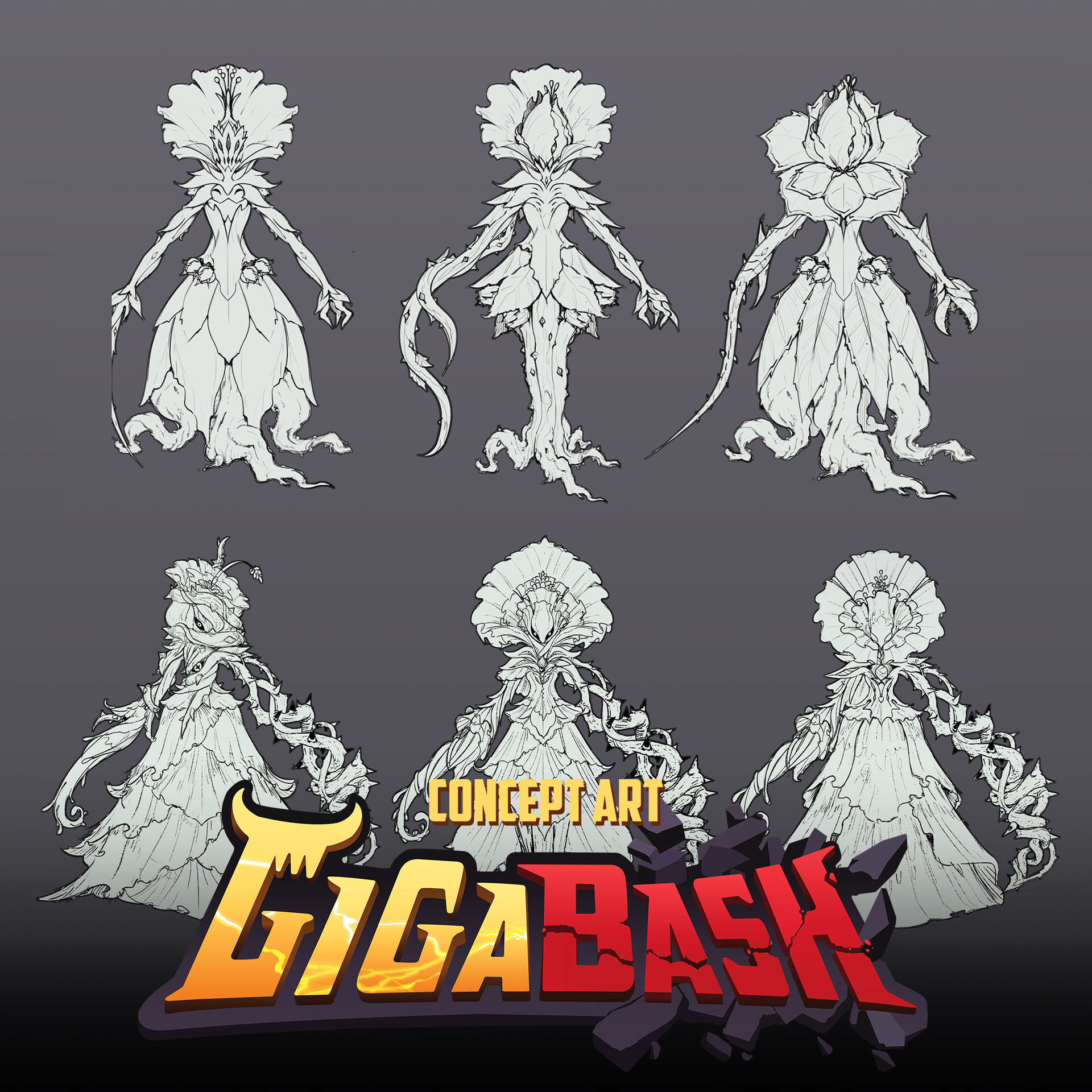 ArtStation - Gigabash - Rohanna & Minion - Character Exploration