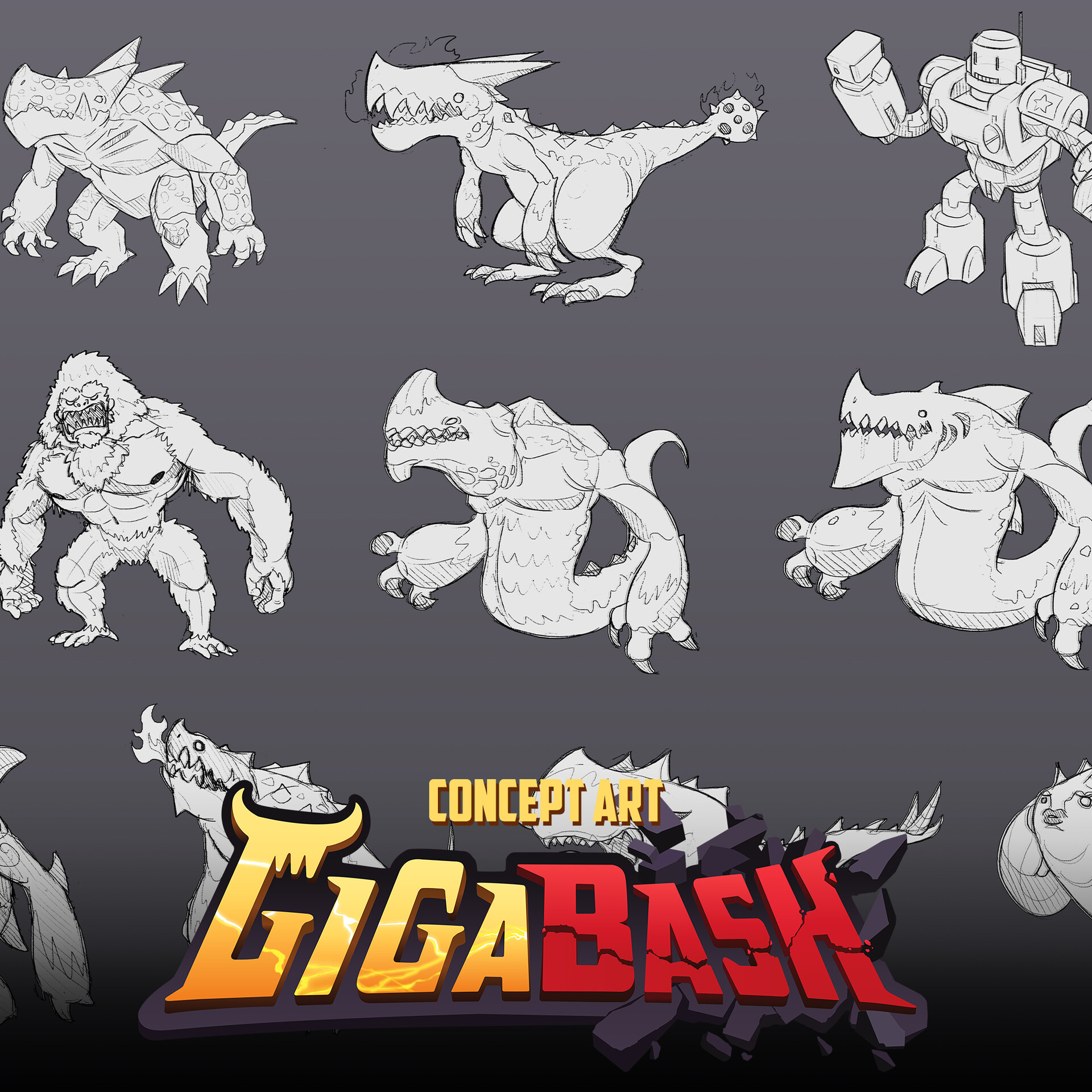 ArtStation - Gigabash - Character - Early Exploration