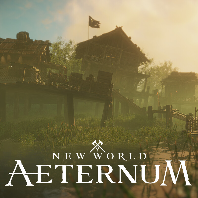 ArtStation - New World Aeternum - River's Crossing