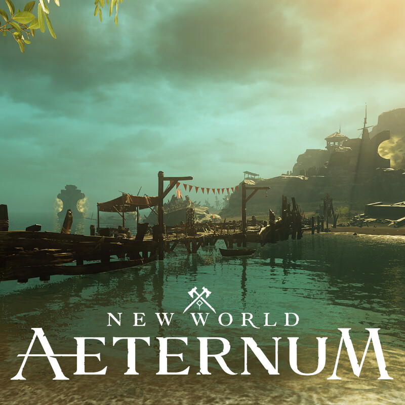 ArtStation - New World Aeternum - Simple Pirate Bridge