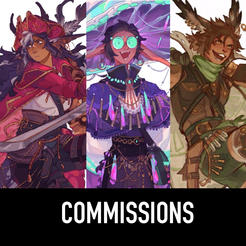 ArtStation - CHARACTER COMMISSIONS 2 (2024)