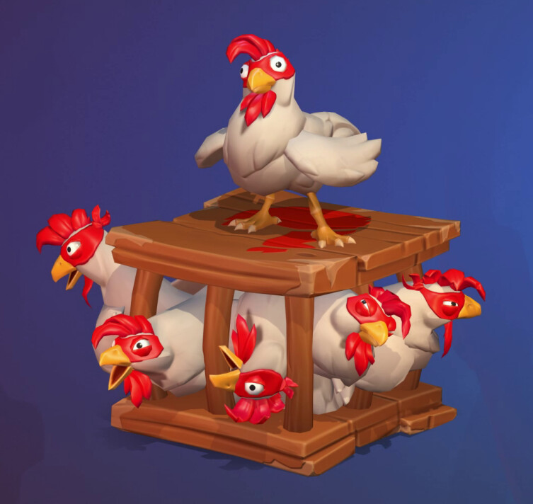 ArtStation - Angry Chickens - Warcraft Rumble