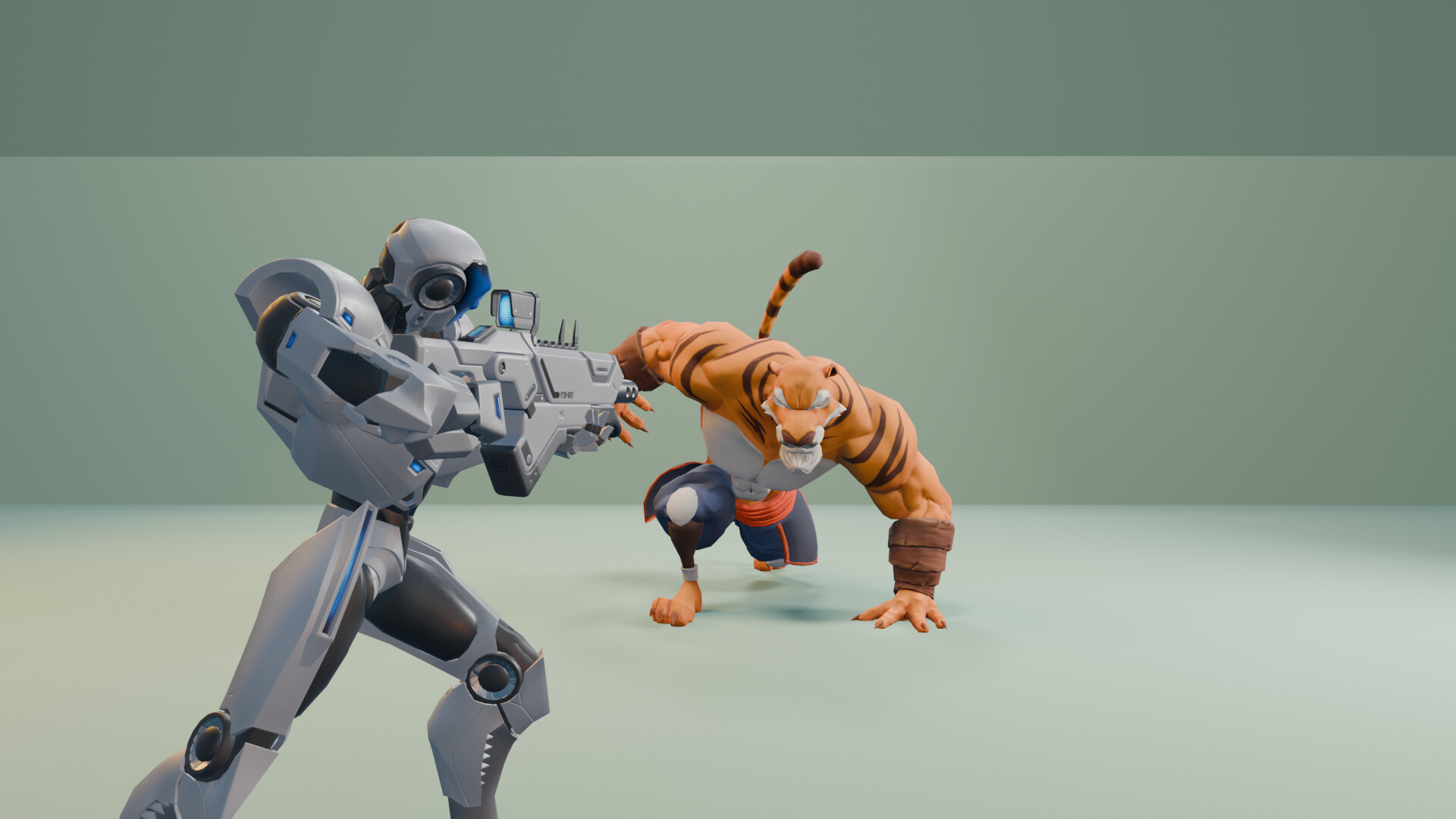 ArtStation - Fight Animation