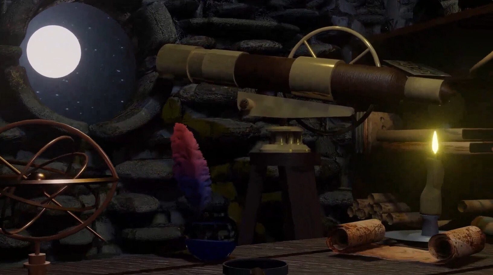 ArtStation - Old vintage space laboratory