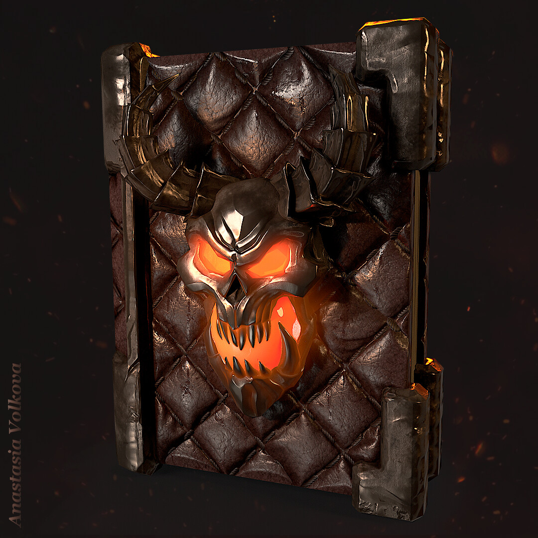 ArtStation - Stylized Tome (Game Ready)