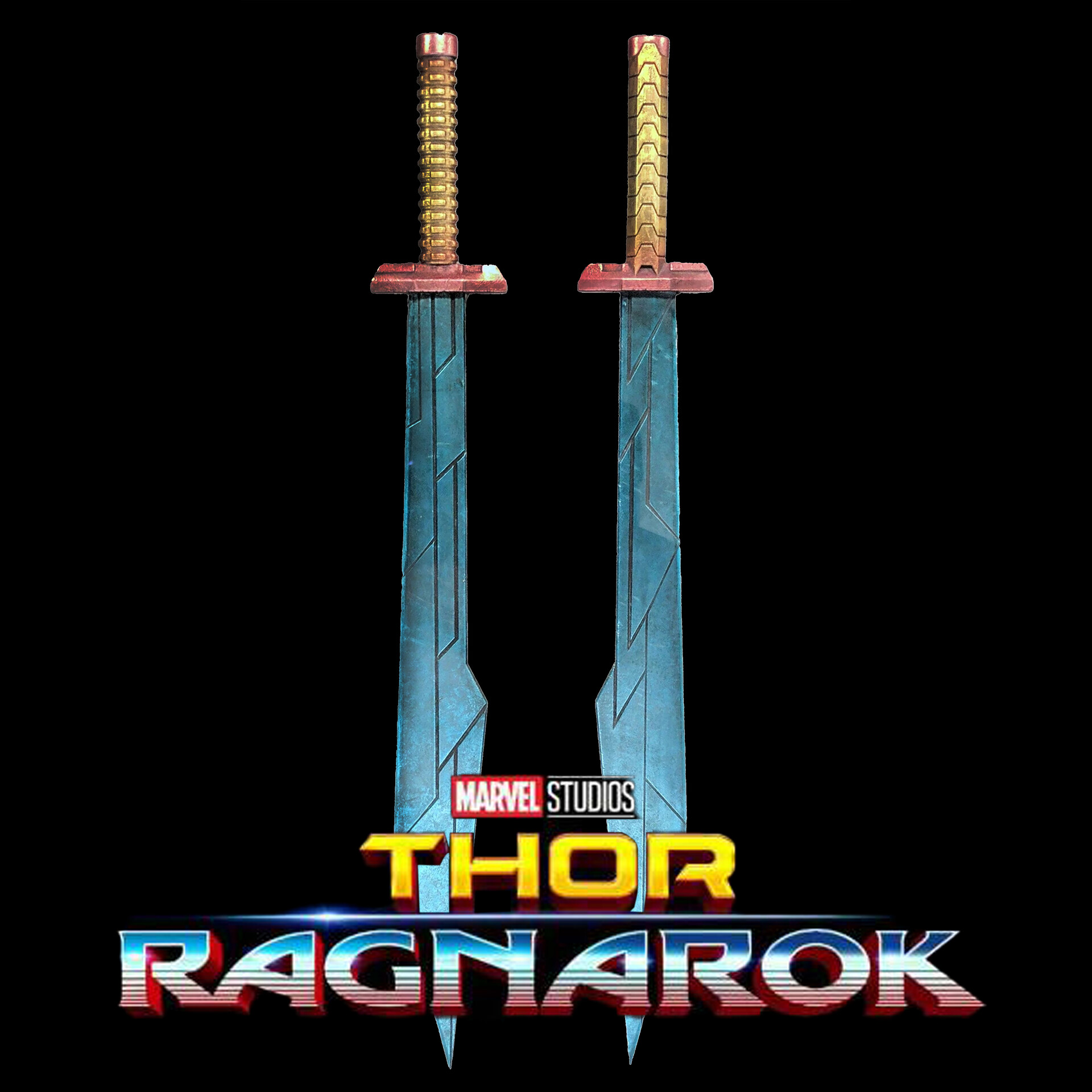 ArtStation - Thor Ragnarok - Swords