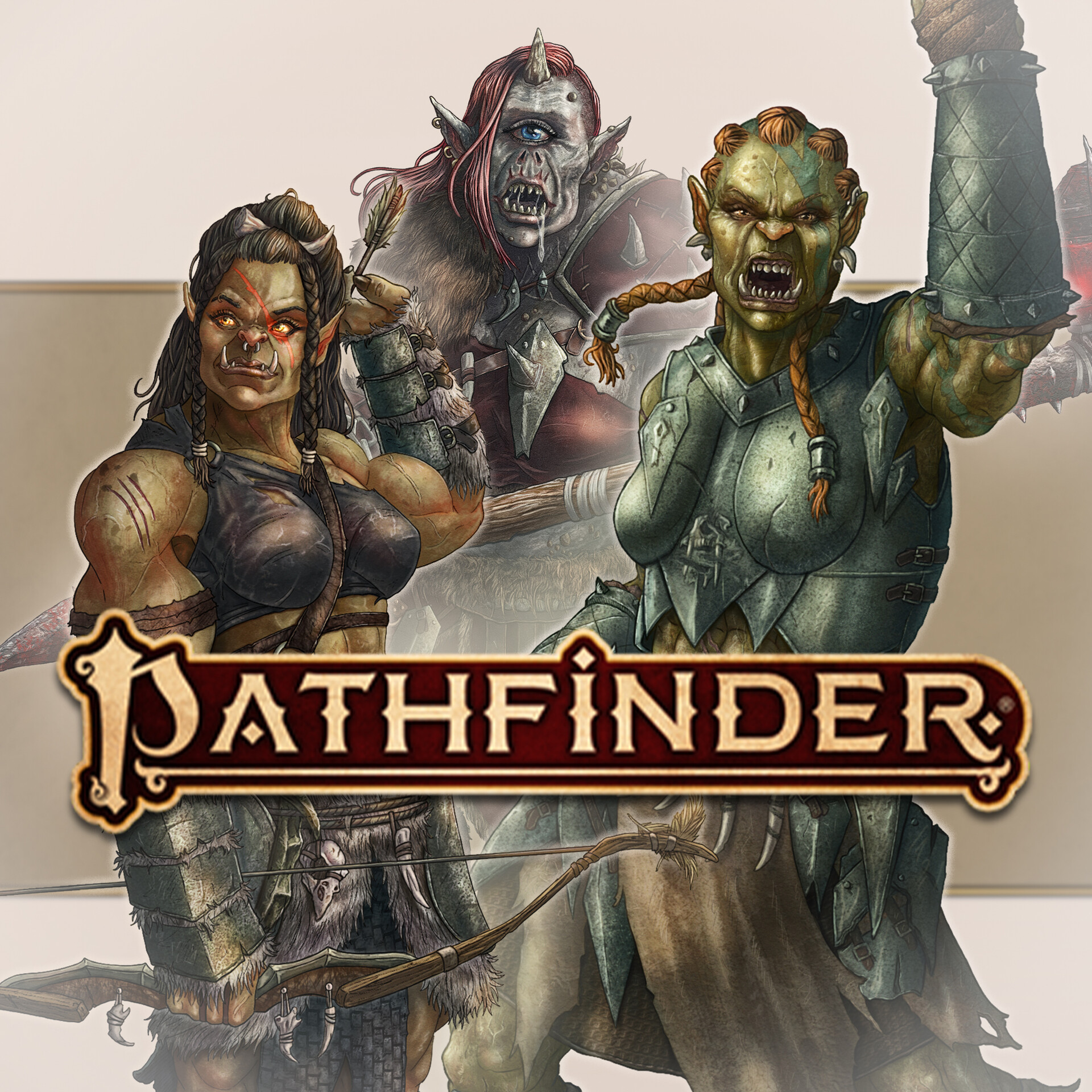 ArtStation - Pathfinder Orcs - The Resurrection Flood