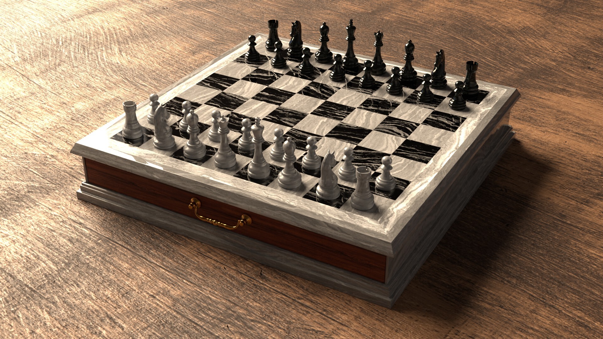 ArtStation - Marble Chess