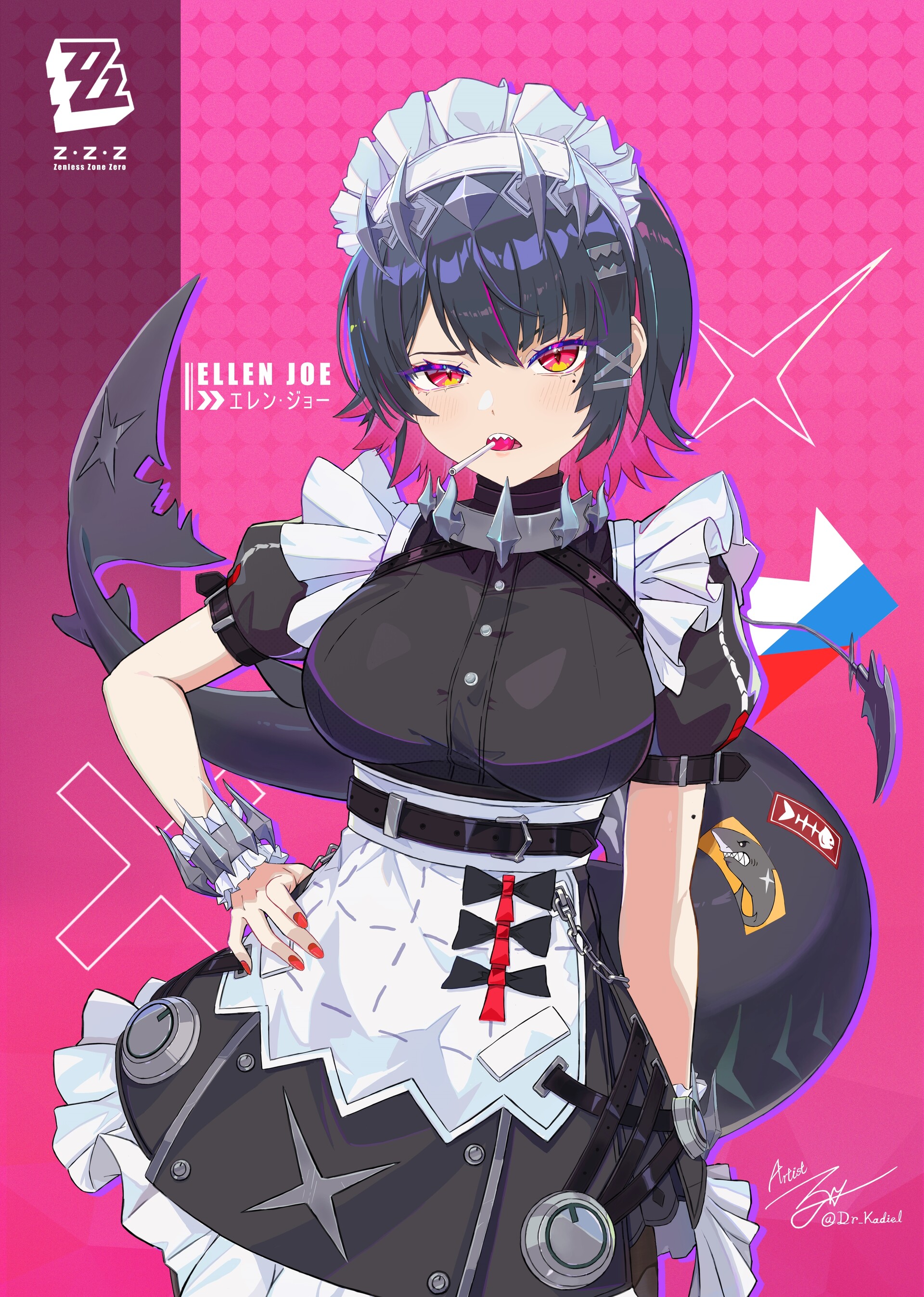 ArtStation - [Zenless Zone Zero] EllenJoe