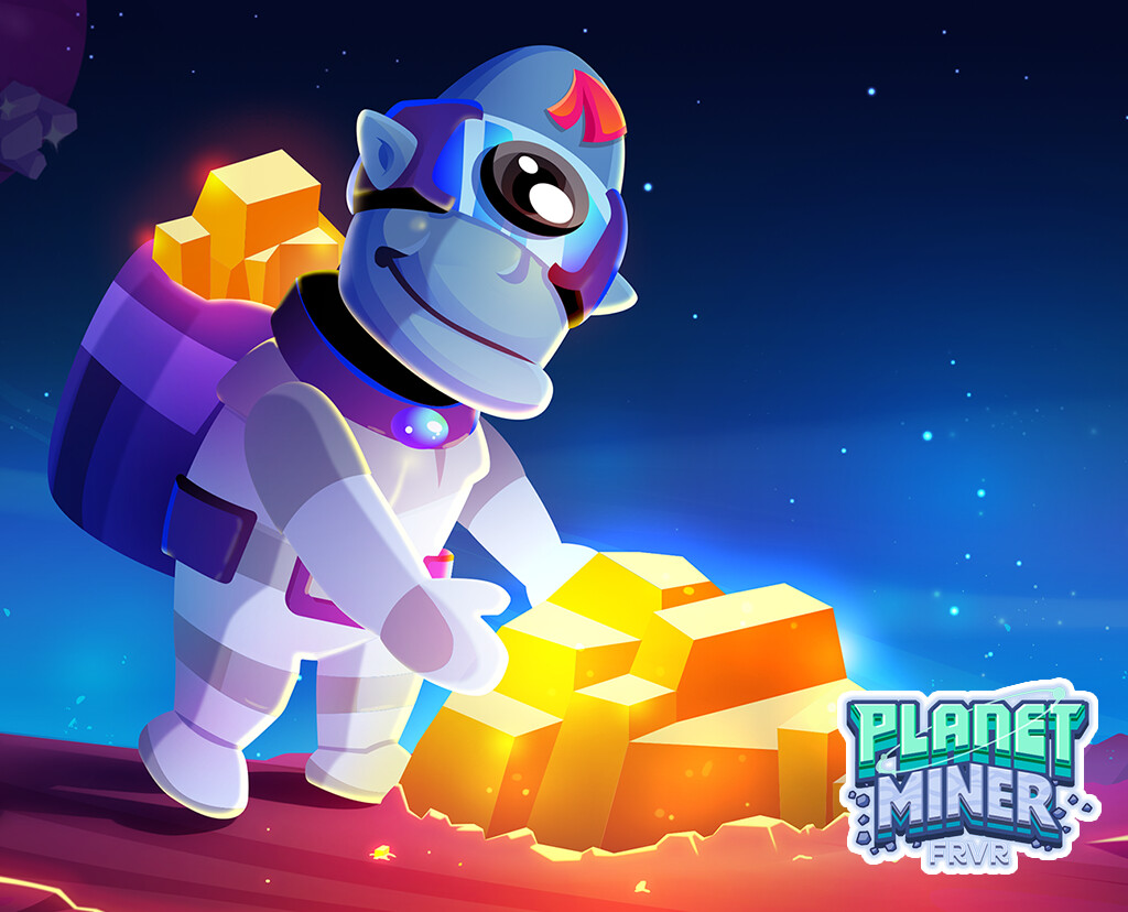 ArtStation - Planet Miner - Promo Art