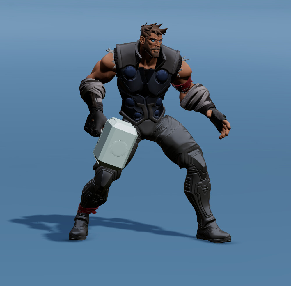 ArtStation - Hammer throw