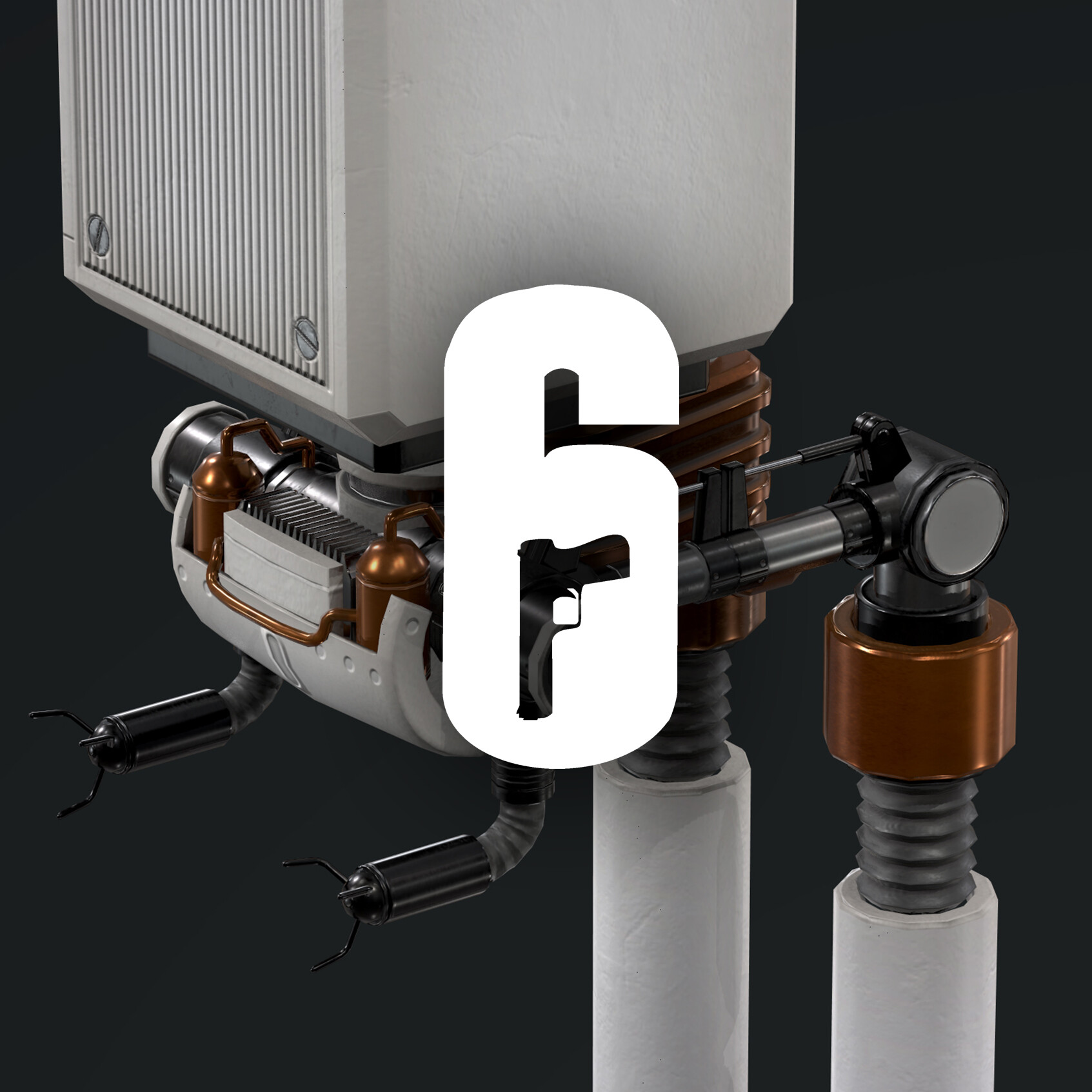 Ognjen Panic - Rainbow Six Siege Iana 2B Pod Skin Colab R6/Nier